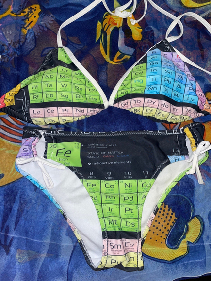 Swim | Periodic Table Of Elements Bikini | Poshmark
